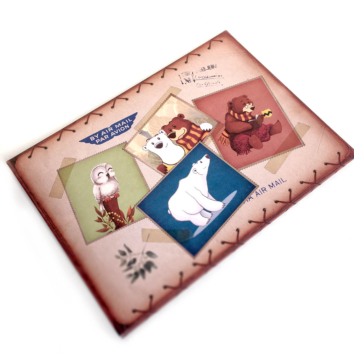 Pack cartas de oso - Dos IlustraDos